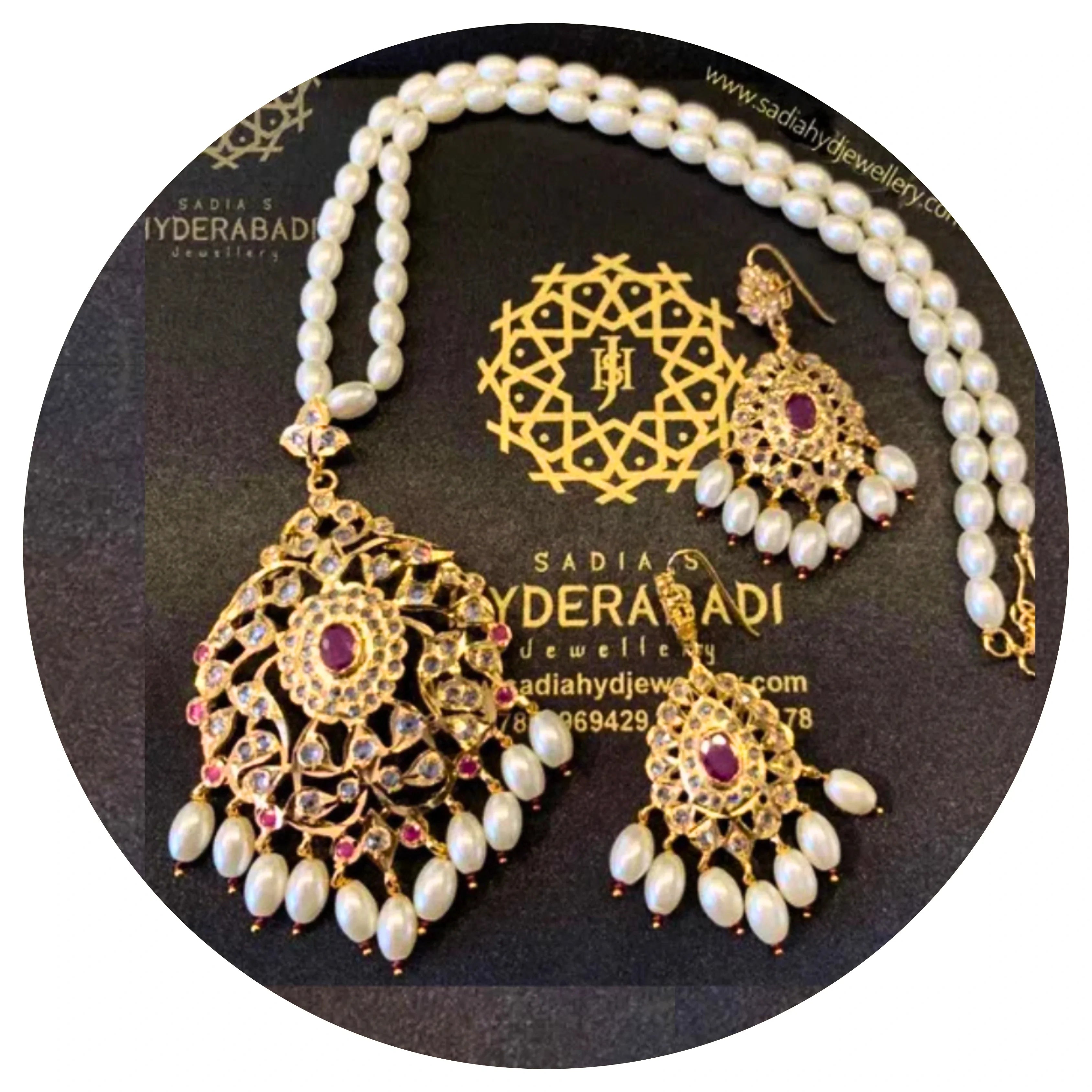 Pendant Set – Sadiahyderabadi