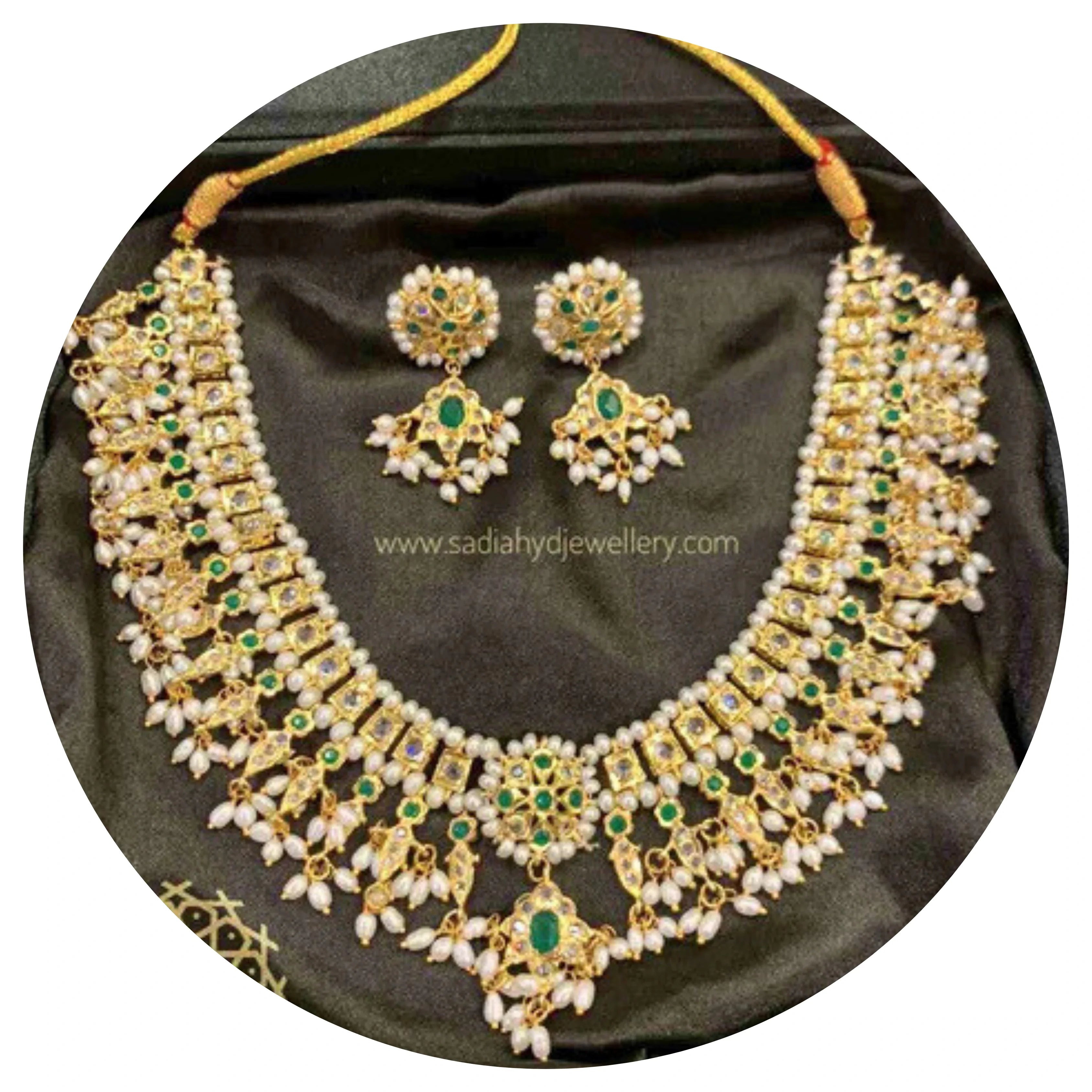 Shop for Champakali haar | Champakali jewellery designs – Sadiahyderabadi