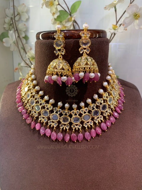 Mona Real Ruby Necklace – Sadiahyderabadi