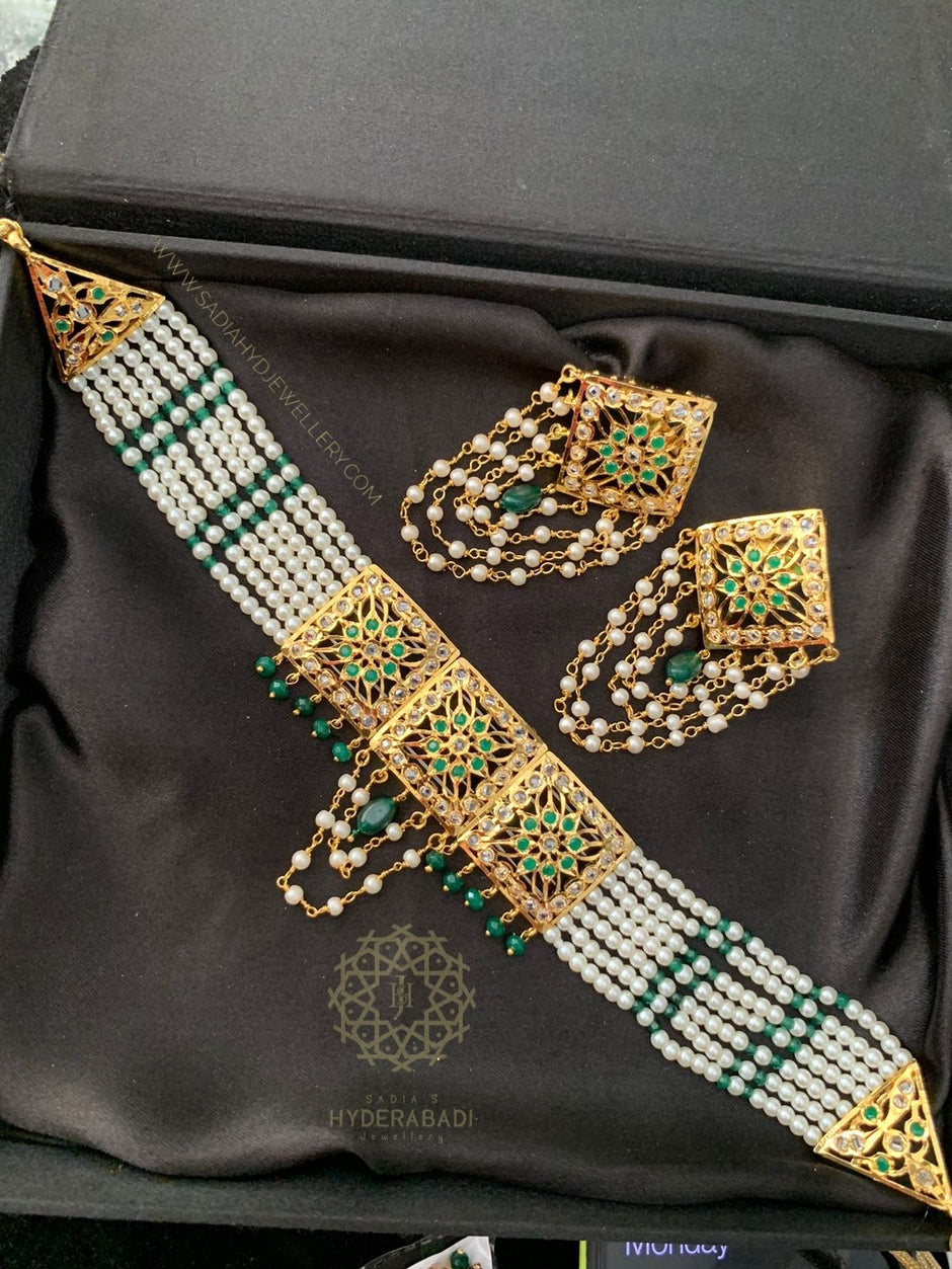 Shop Hyderabadi Guluband Jewellery | Guluband Gold Plated designs ...